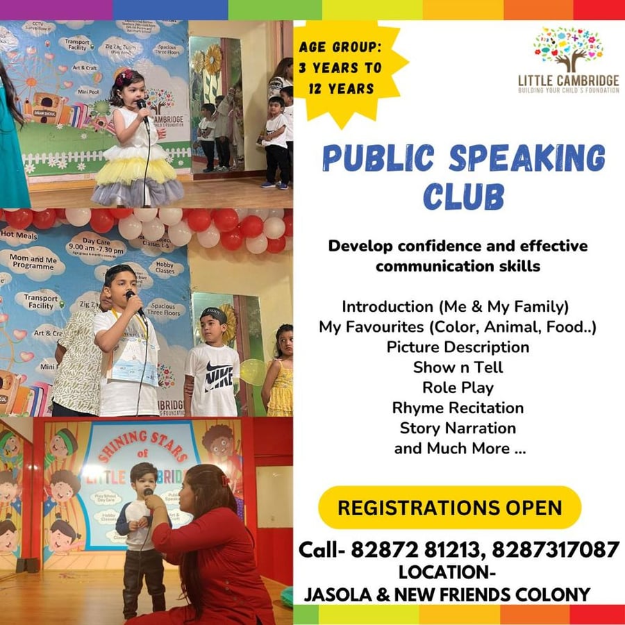Public Speaking classes for Kids. After-school classes and Events.
