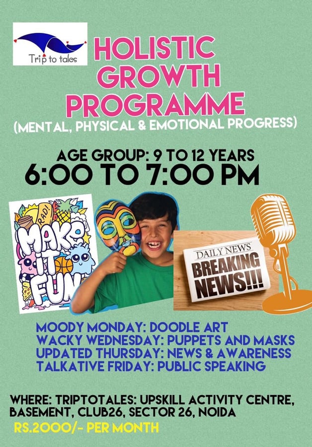 Triptotales Storytelling Centre-Zentangle art & Mandala art in Noida