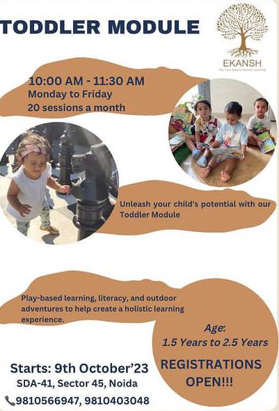 Ekansh-Raksha Bandhan and Janmashtami workshop in Noida