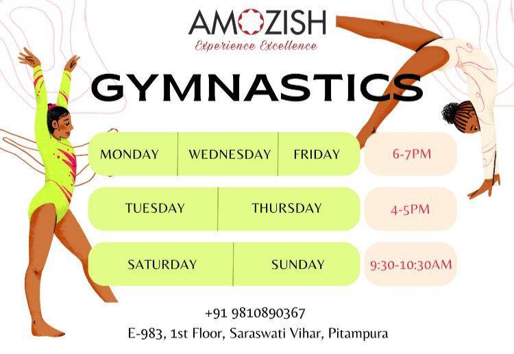 Gymnastics classes for Kids. After-school classes and Events.