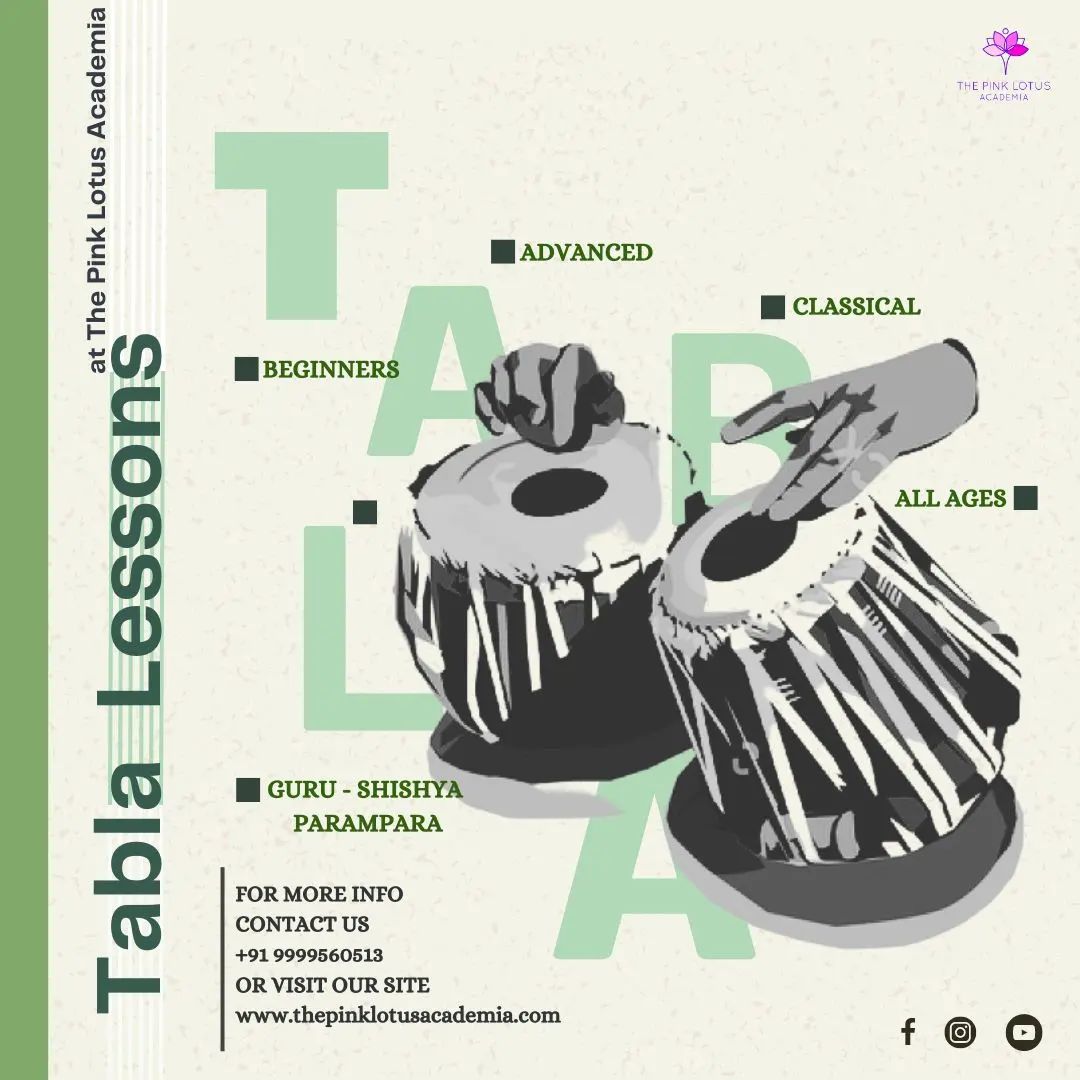 The Pink Lotus Academia-Tabla Lessons in Greater Kailash
