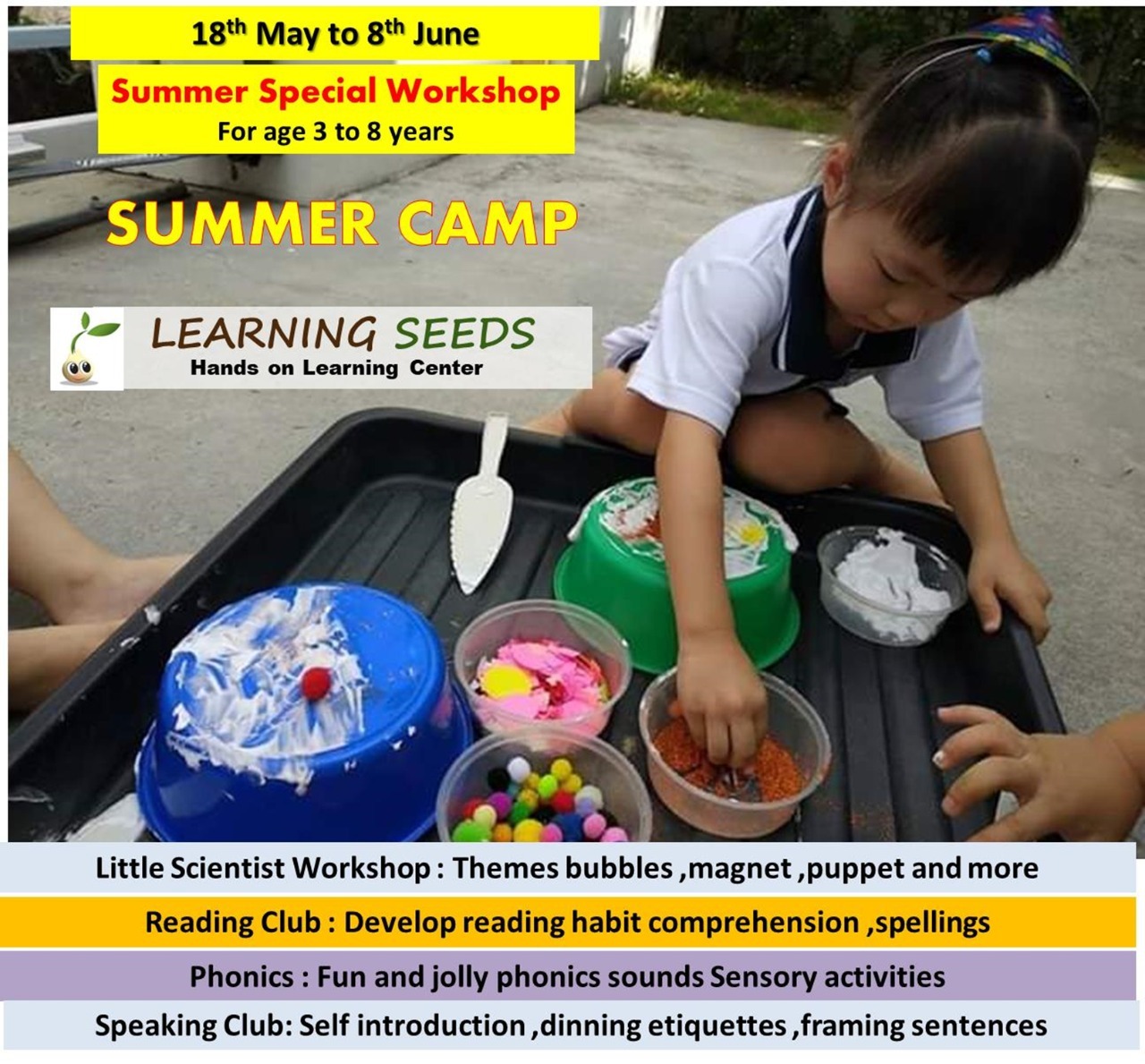Learning Seeds- Summer Camp in Rajouri Garden